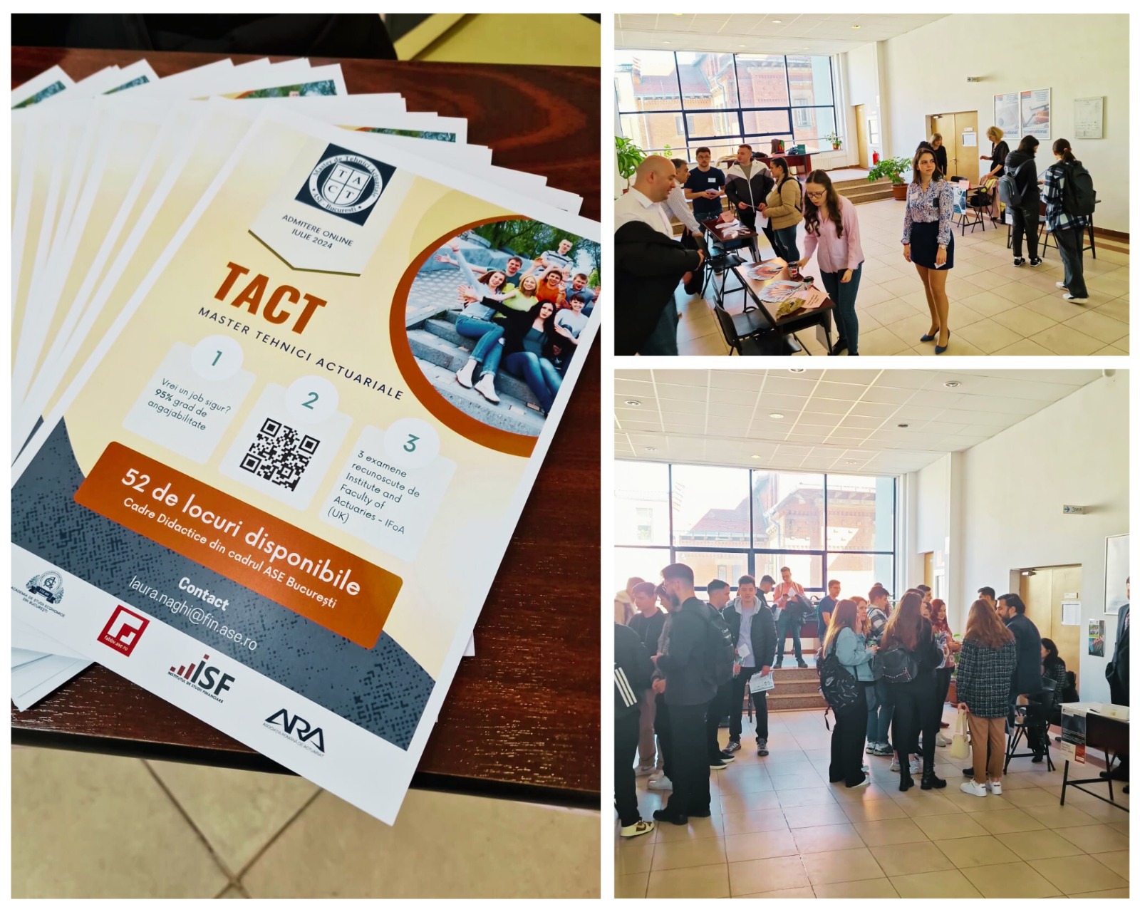 ISF, la Ziua Porților Deschise a Facultății de Finanțe din ASE ...